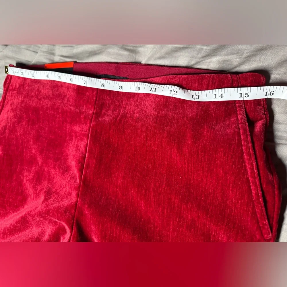 Hilary Radley | Pants & Jumpsuits | Hilary Radley Red Velvet Pull On ...